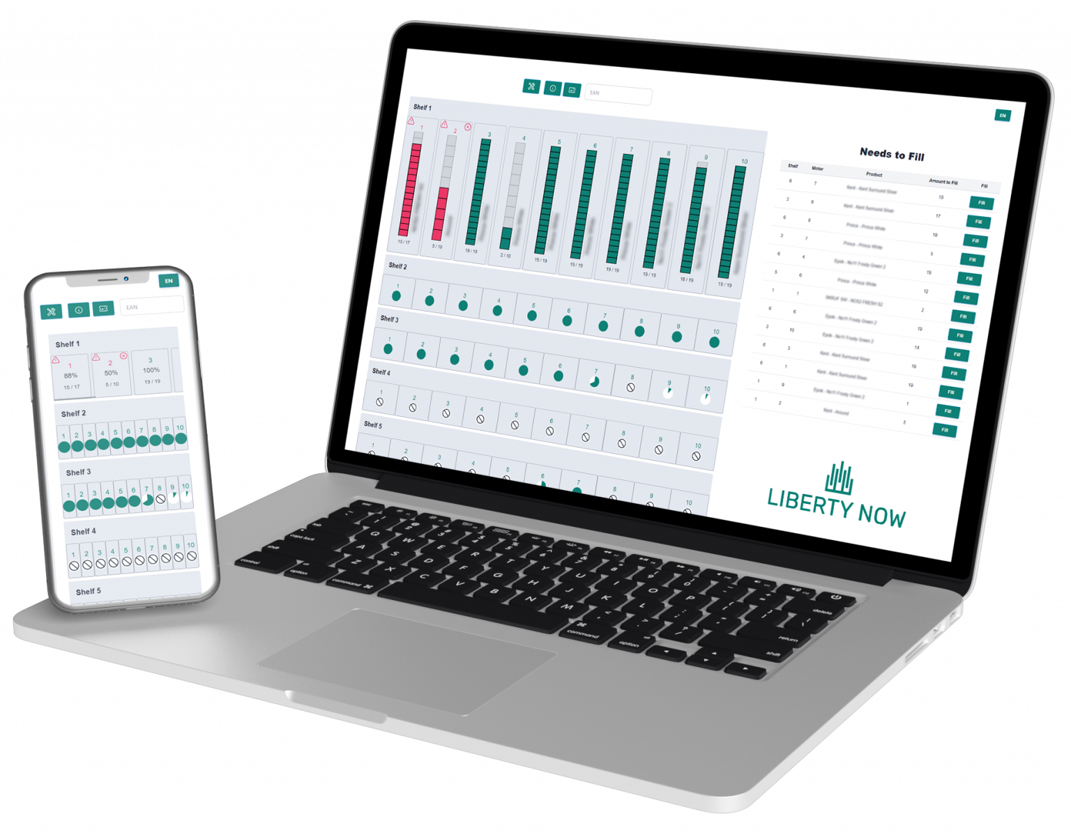 RMA-Cabinet Barcode » Liberty Now AS